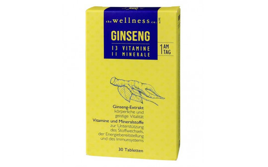 Wellness Ginseng 13 Vitamine Tabletten | Apotheke zur Universität - Wien
