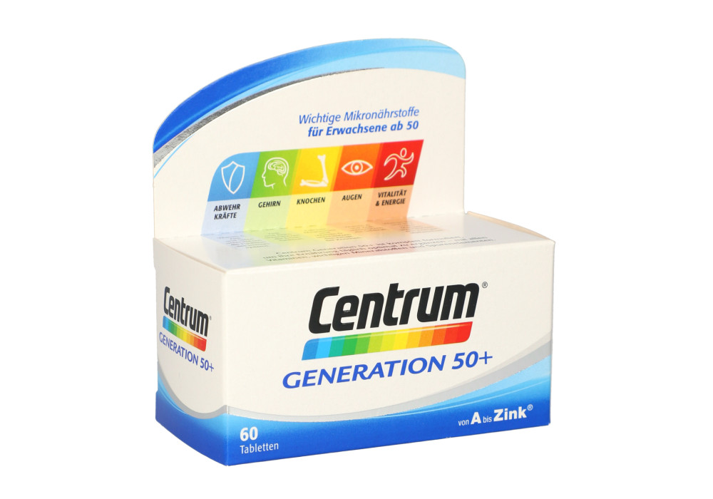 Centrum® Generation 50+ Tabletten | Apotheke zur Universität - Wien