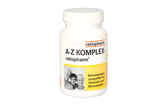 A-Z KOMPLEX Tabletten ratiopharm® | Apotheke zur Universität - Wien