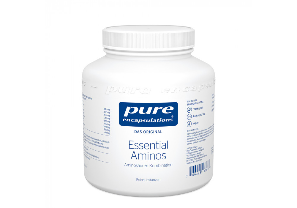 Pure encapsulations Kapseln Essential Aminos | Apotheke zur Universität ...