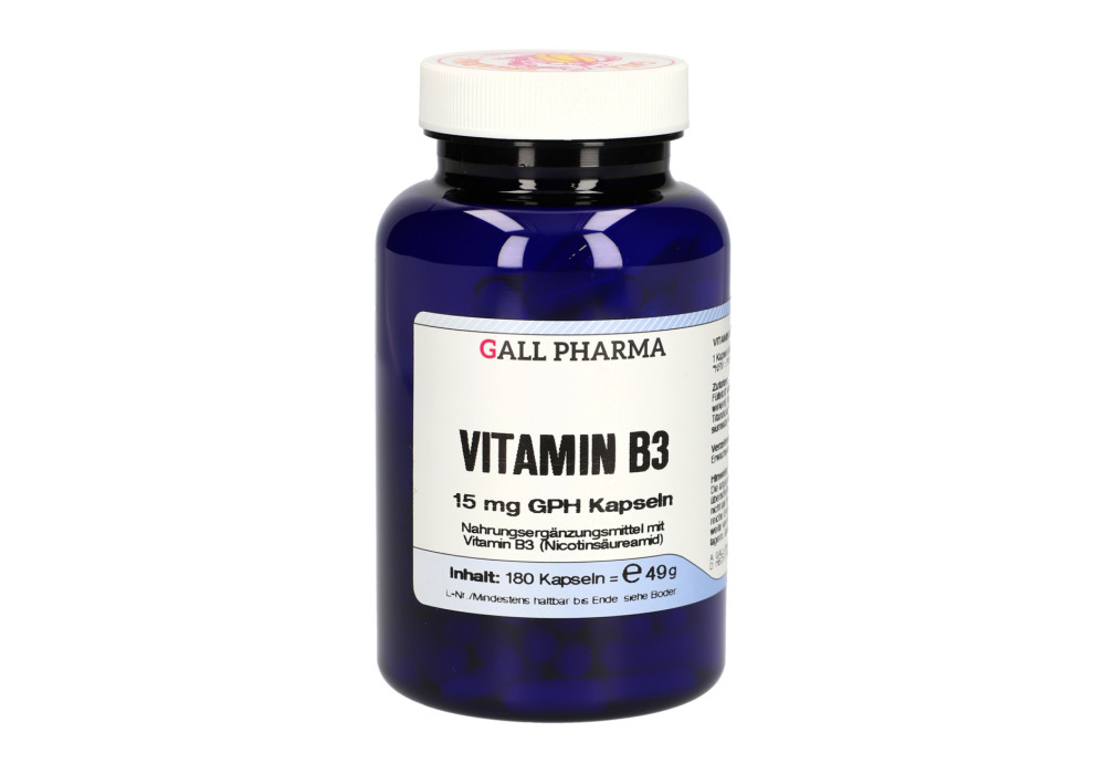 Vitamin B3 15 mg GPH Kapseln | Apotheke zur Universität - Wien
