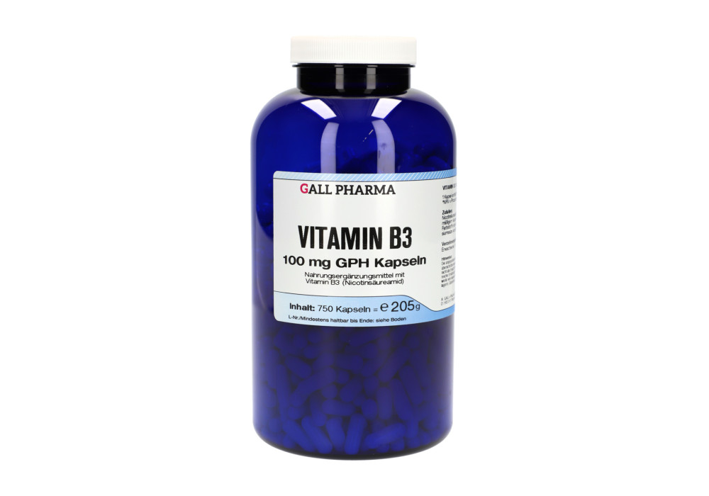 Vitamin B3 100 mg GPH Kapseln | Apotheke zur Universität - Wien