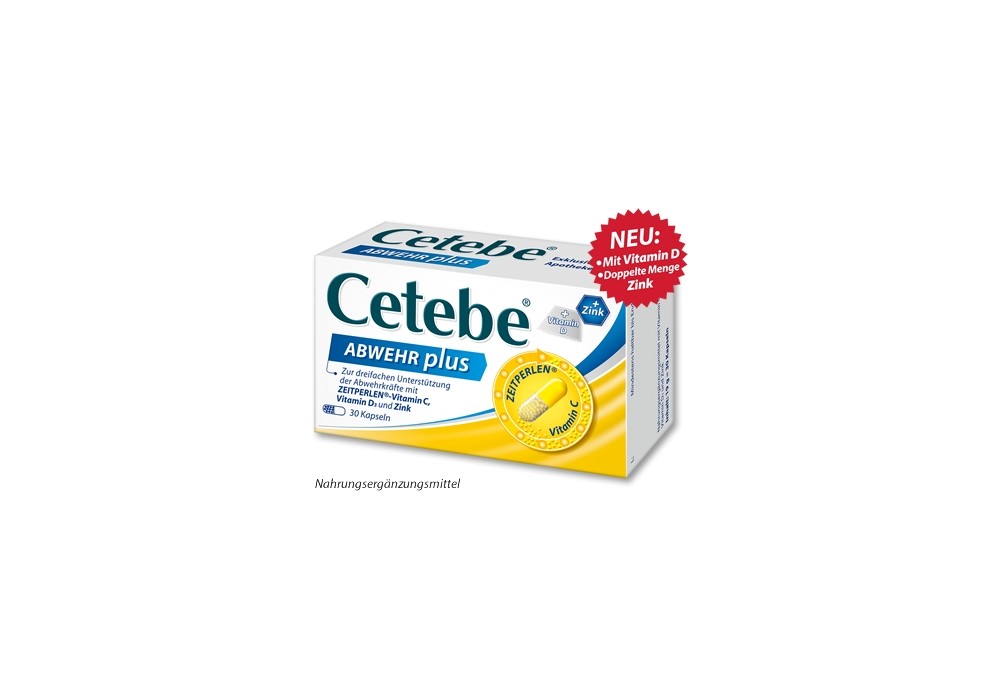 Cetebe® Abwehr plus Kapseln | Apotheke zur Universität - Wien