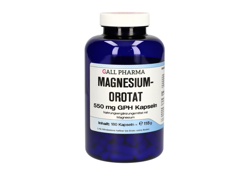 Magnesium Orotat Kapseln 550mg Gph | Apotheke zur Universität - Wien