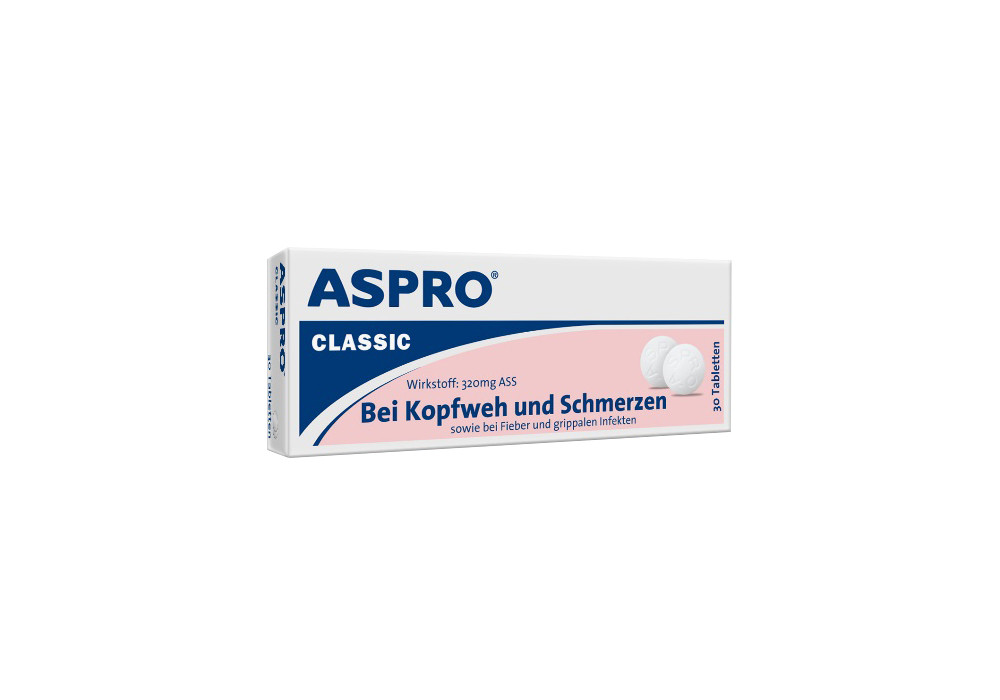 Aspro® Classic Tabletten | Apotheke zum Mohren - Oberpullendorf