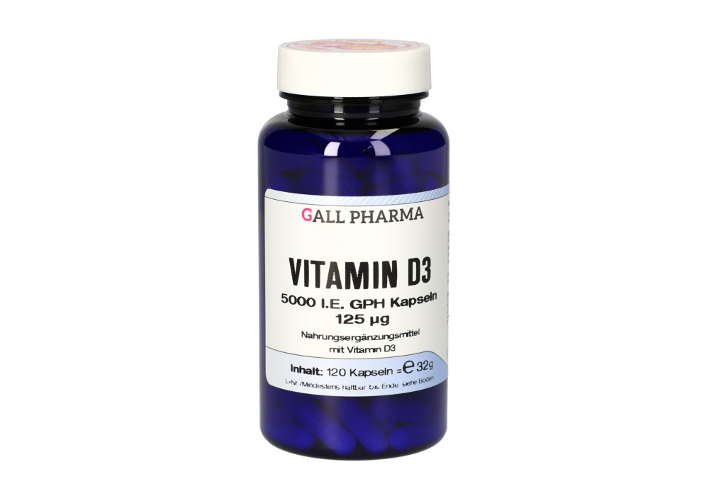Vitamin D3 5000 IE GPH Kapseln | Apotheke zur Universität - Wien