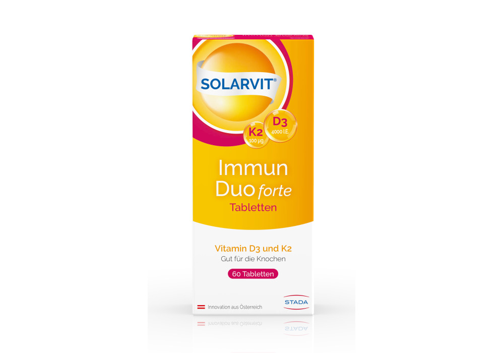 SOLARVIT® Immun Duo forte D3 K2 Tabletten | Apotheke zur Universität - Wien