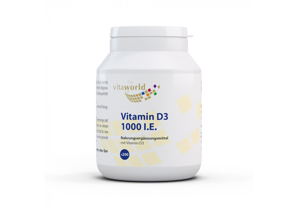 Vitamin D3 Tabletten 1000 I.E. | Apotheke zur Universität - Wien