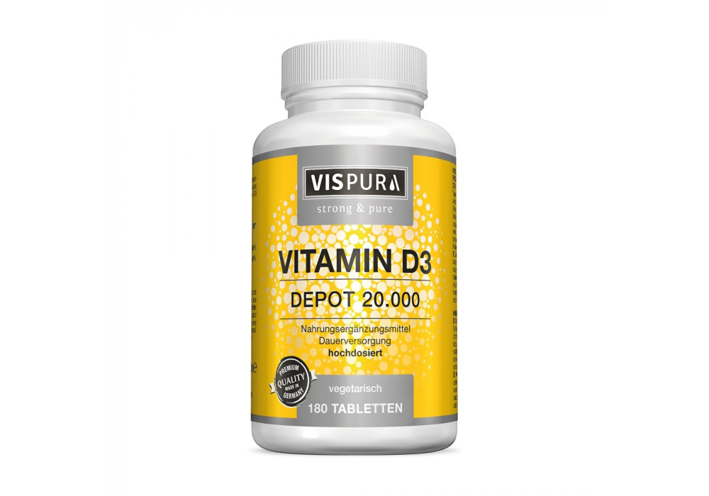 Vitamin D3 Tabletten 20.000 IE Depot | Apotheke zur Universität - Wien
