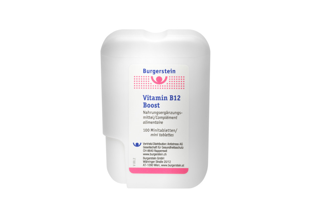 Burgerstein Vitamin B12 Boost Minitabletten | Apotheke zur Universität ...