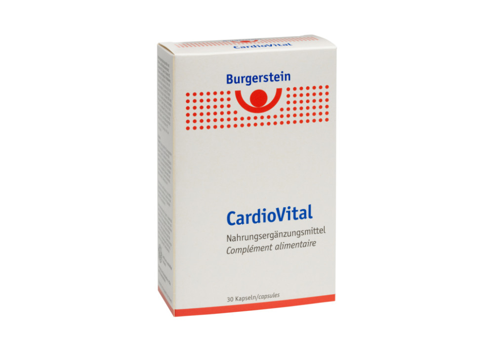 Burgerstein CardioVital Kapseln | Apotheke zur Universität - Wien